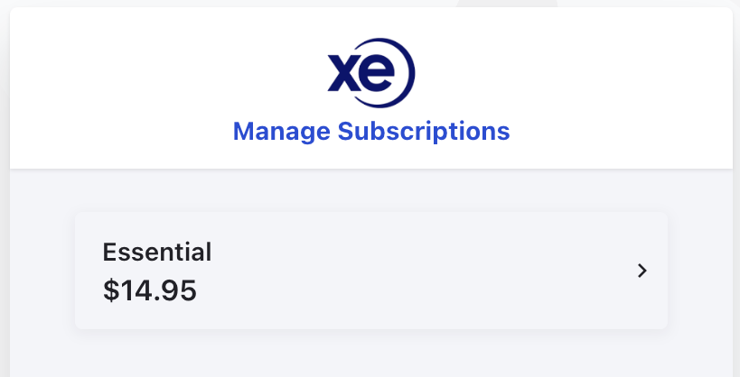Cómo cancelar su suscripción a Xe Insights – Xe Centro de Ayuda