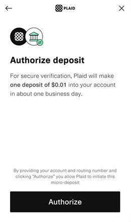 Verifying your bank account with Plaid – Xe Help Centre